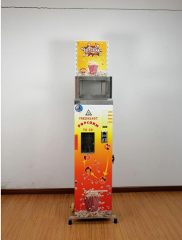 Coin. Operated Popcorn Vending Machine